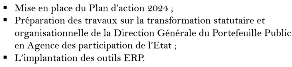 Accueil Direction Générale du Portefeuille Public (DGPP)